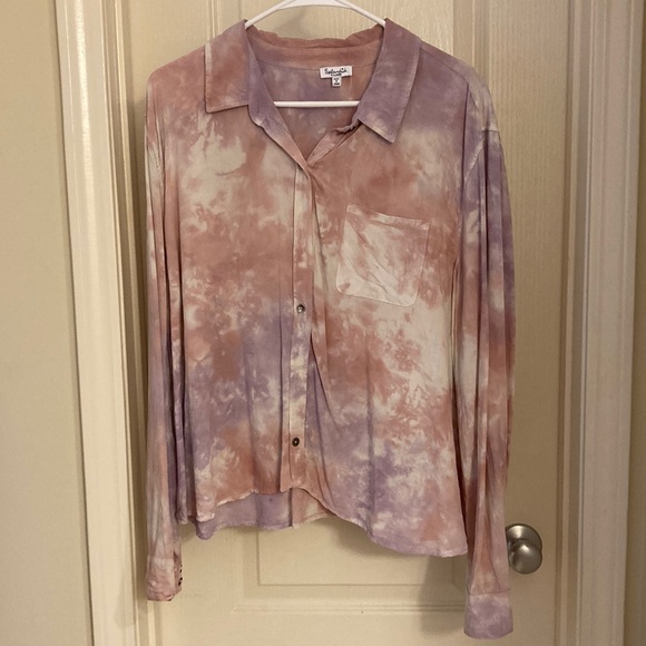 Splendid | Tops | Splendid Tie Dye Blouse | Poshmark